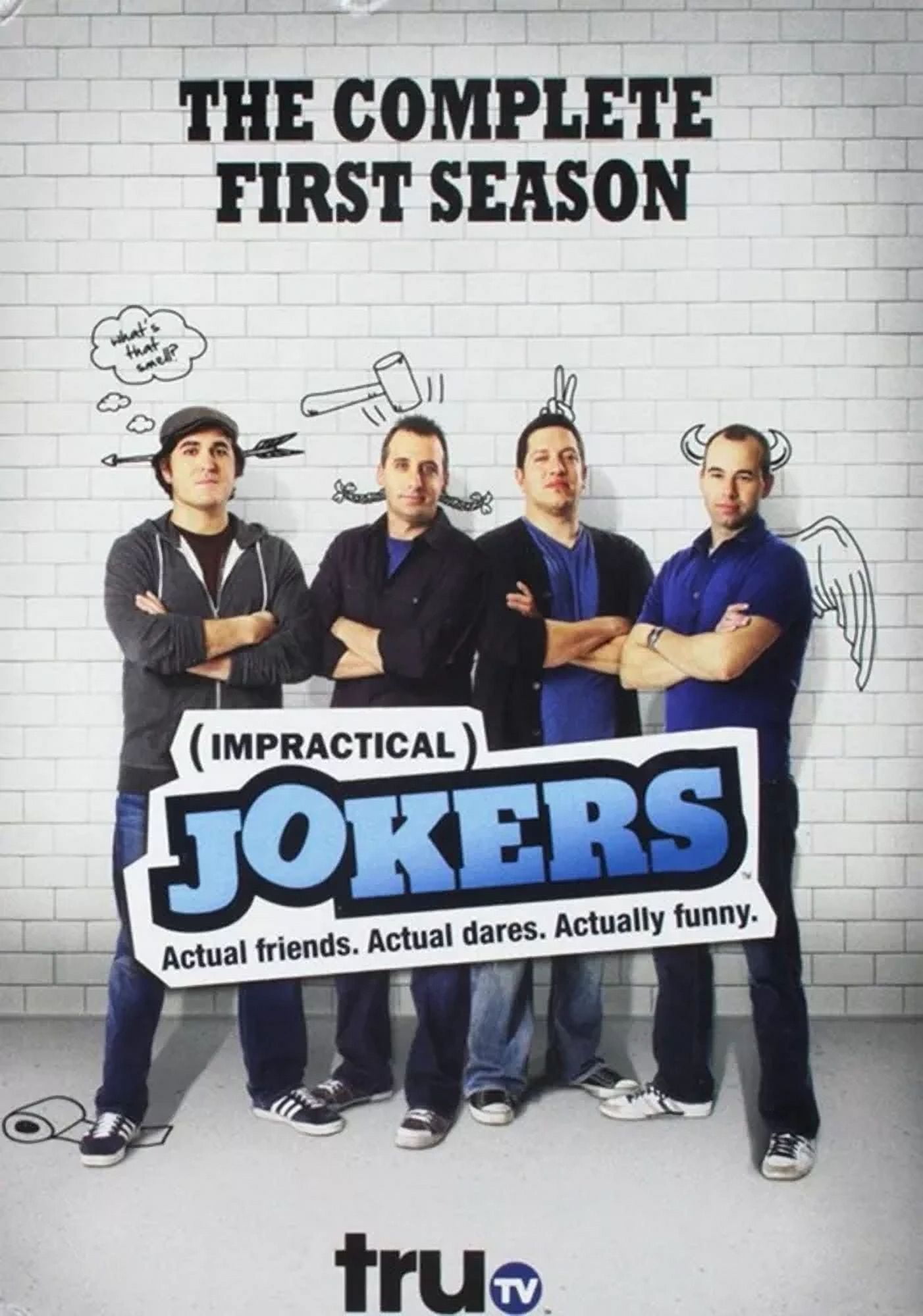 Impractical Jokers Seasons 1 and 2 D-V-D | Book It - Walmart.com