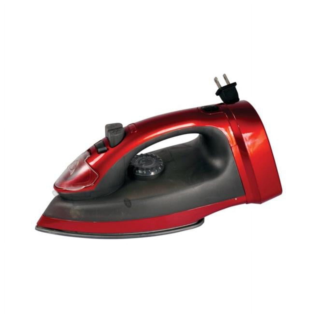 Impress 1200W Retractable Cord-Winder Series Iron, Red & Black ...