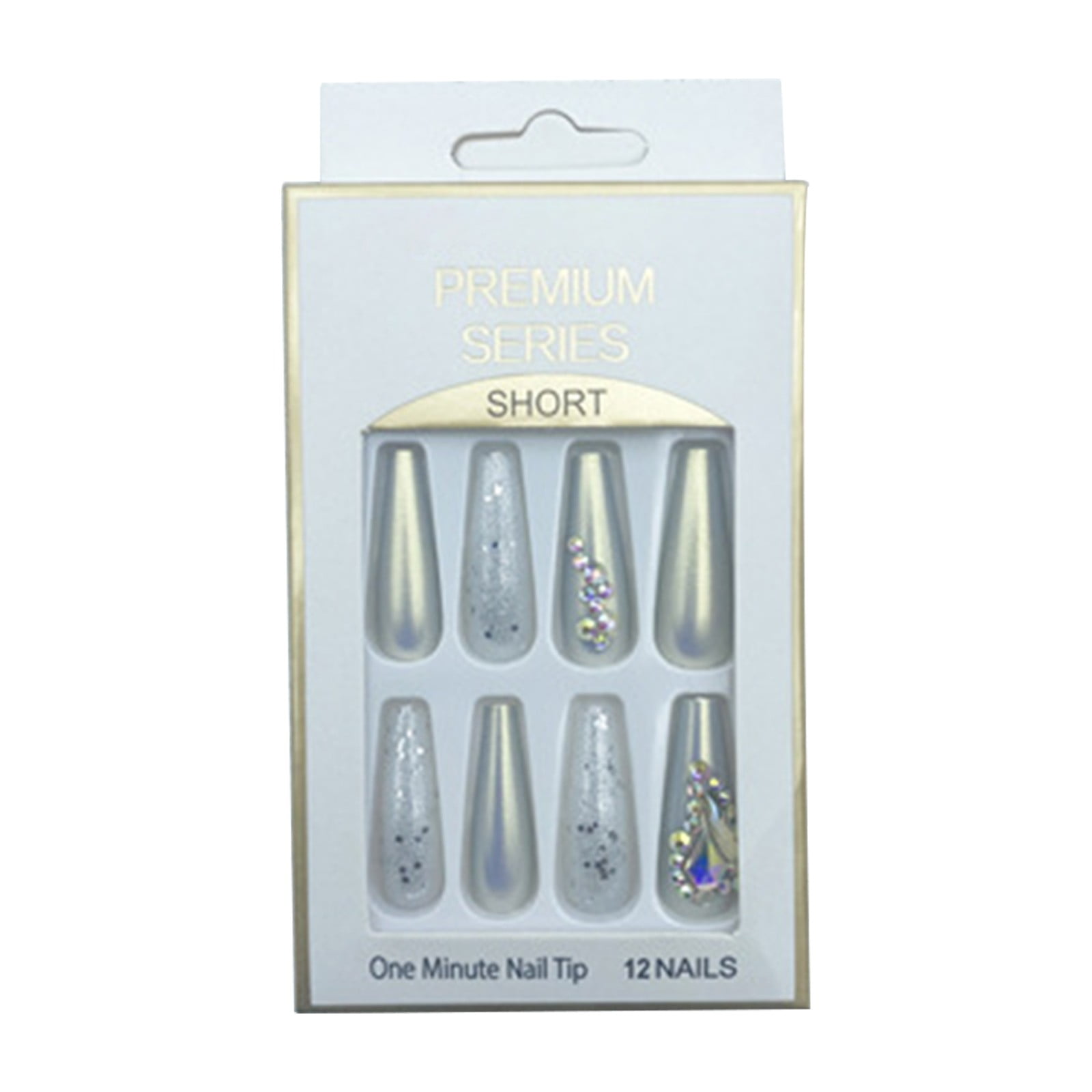 Impress Mini Curve Nail Tips Short Long French Tip Nails Nail Tips