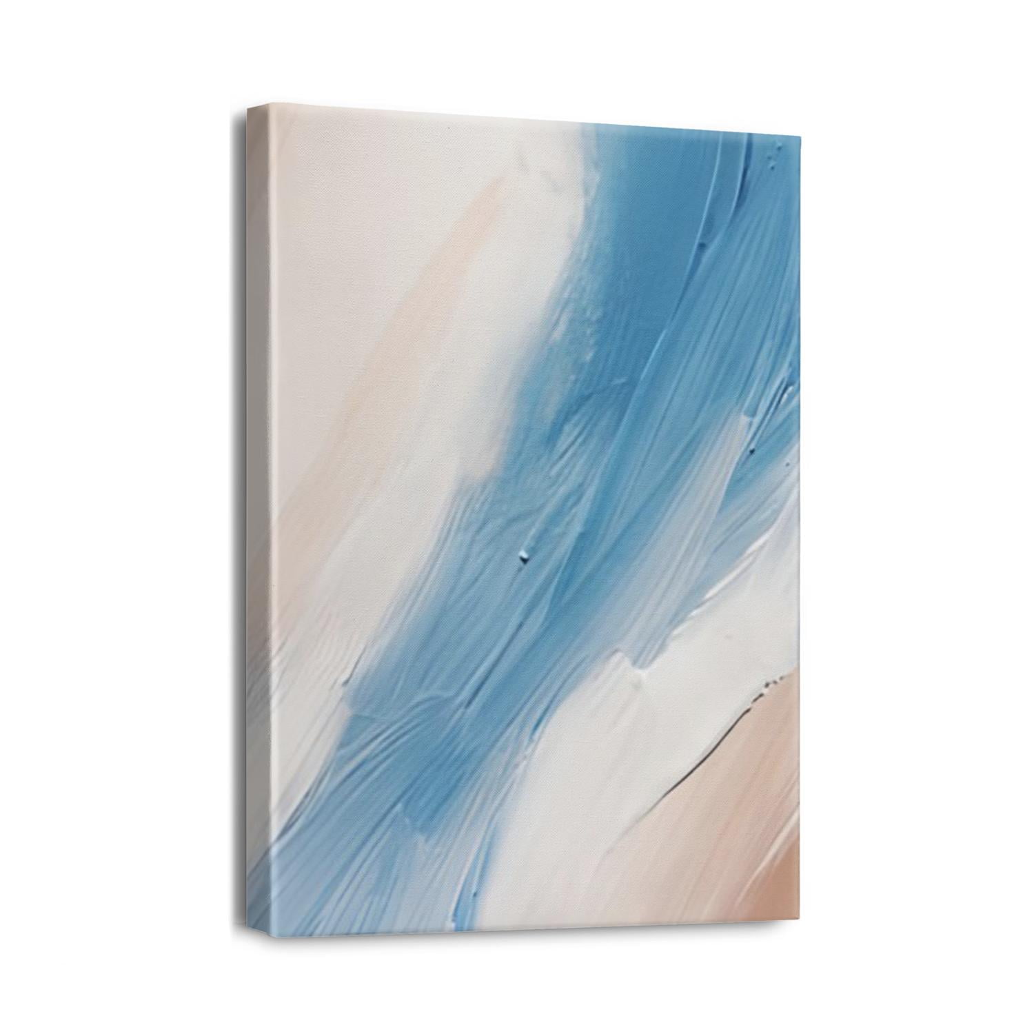 Impress with Abstract ArtModern Style Canvas Artwork Print with Glitter ...