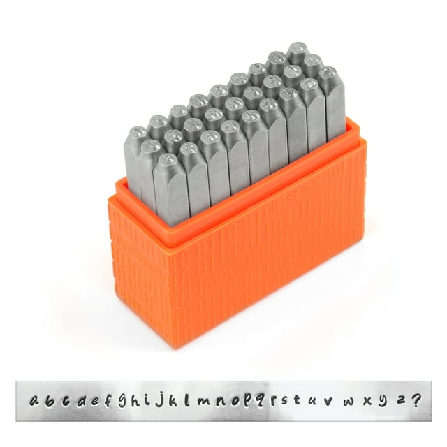 ImpressArt® Basic Bridgette Letter Stamps - Lowercase - Walmart.com
