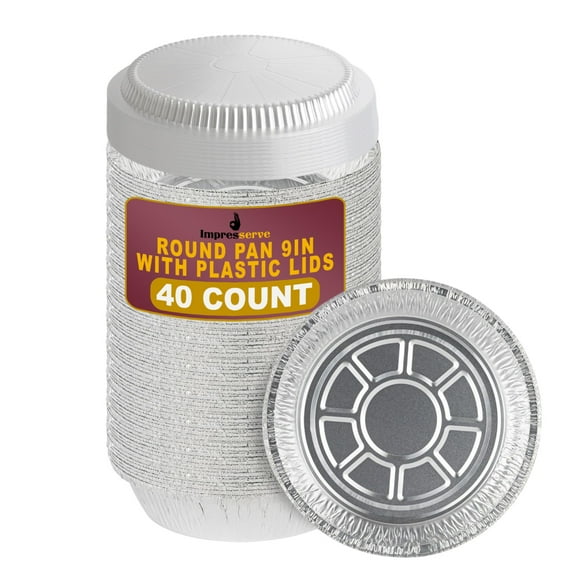 25 Pack 1 lb Rectangular Disposable Aluminum Foil Pan 16 oz Take Out ...