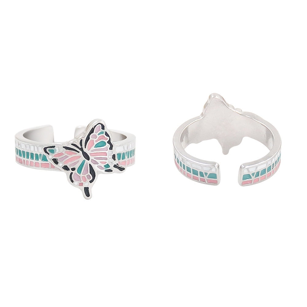 Impression Ring Anime Pattern Unisex - Walmart.com