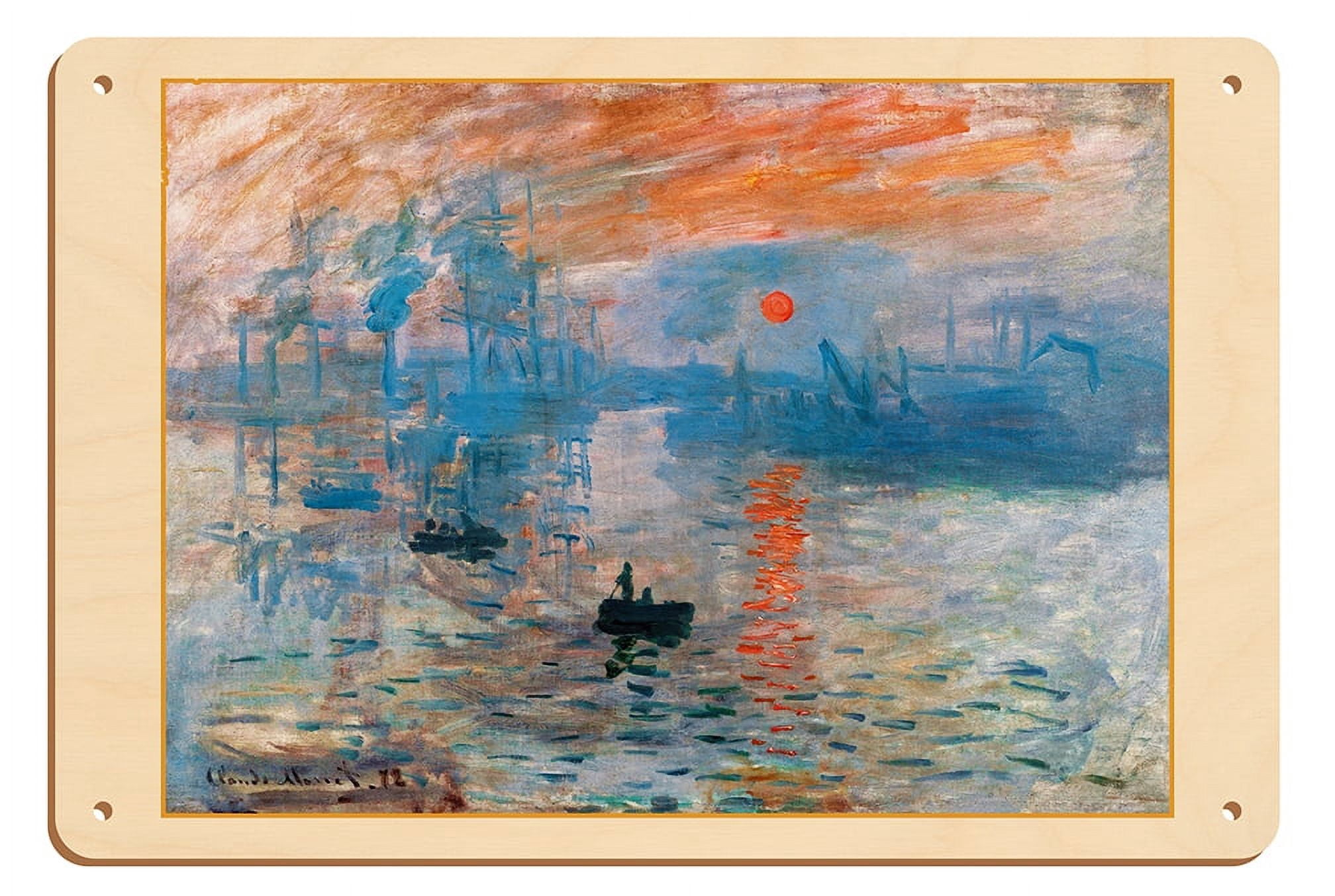 Impression Sunrise - Paris France - From an Original Color Painting by ...