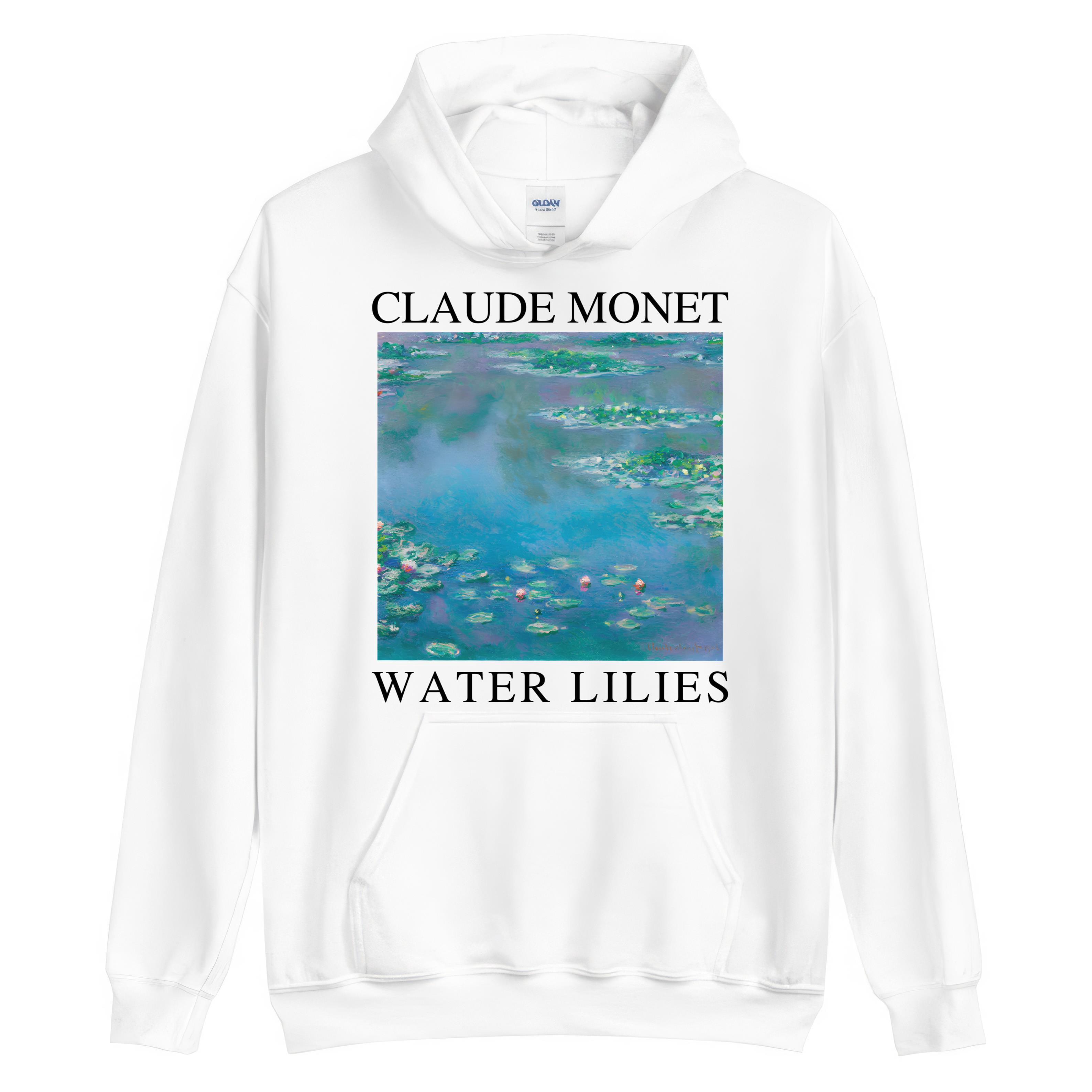 Impressionist Art Graphic Tee, Water Lilies Design Shirt, Aesthetic ...