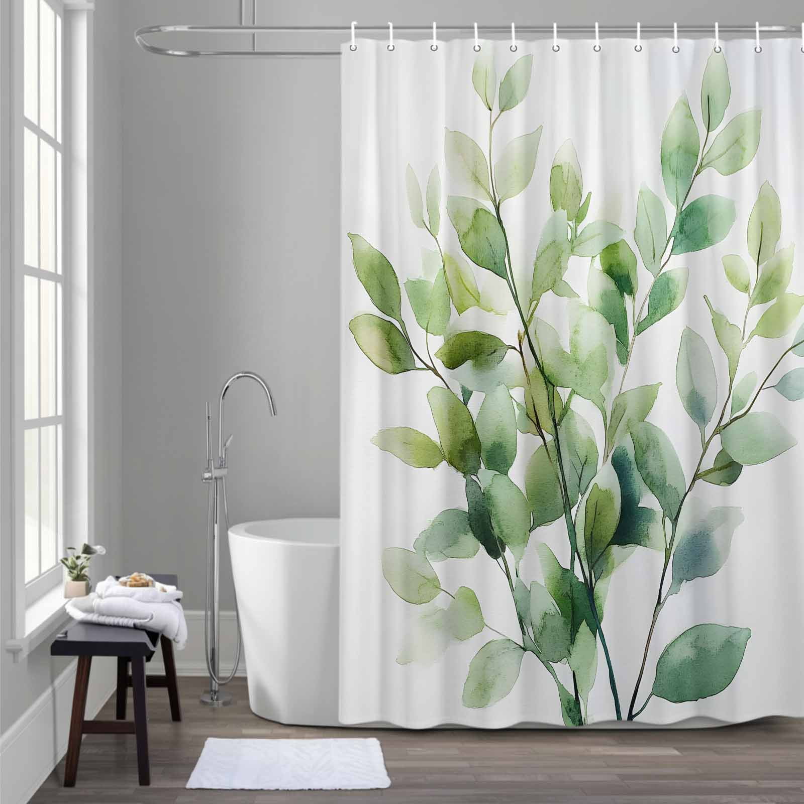 Impressionist Style Shower Curtain for Bathroom Decor, Modern Style ...