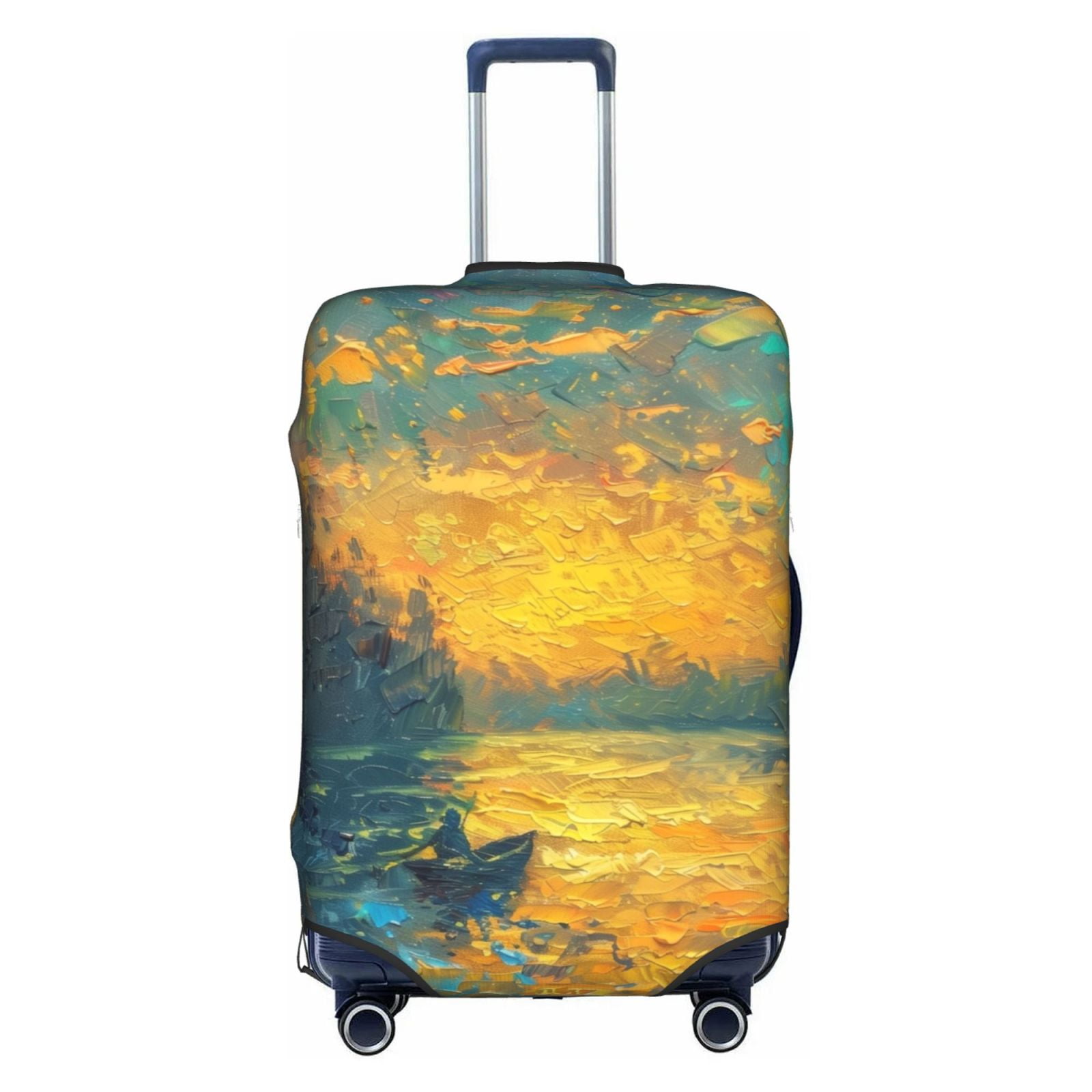 Impressionistic Sunset/Sunrise Over Water with and Fashion Travel ...