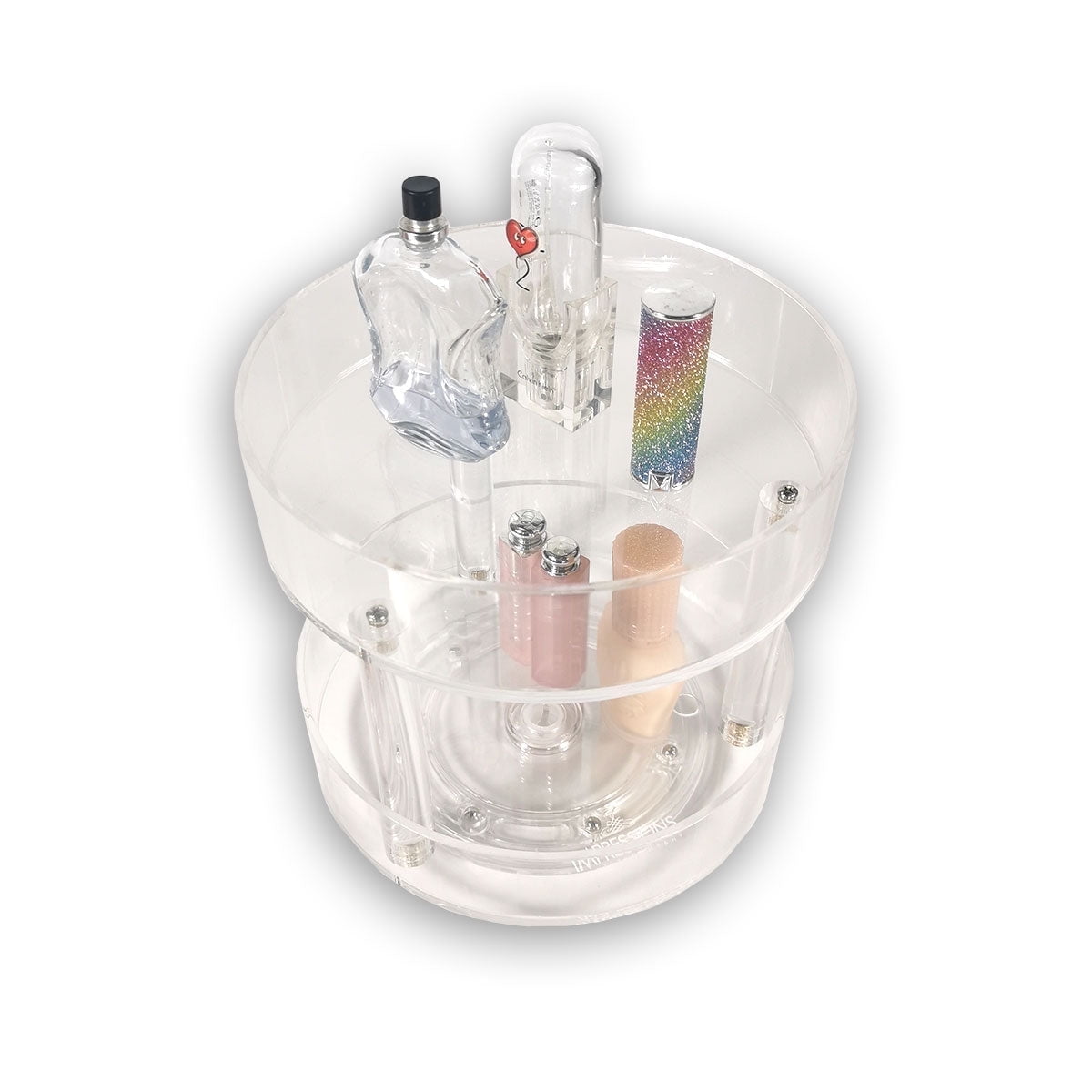 Impressions Vanity 2 Tier Rotating Acrylic Organizer, Bathroom Counter ...
