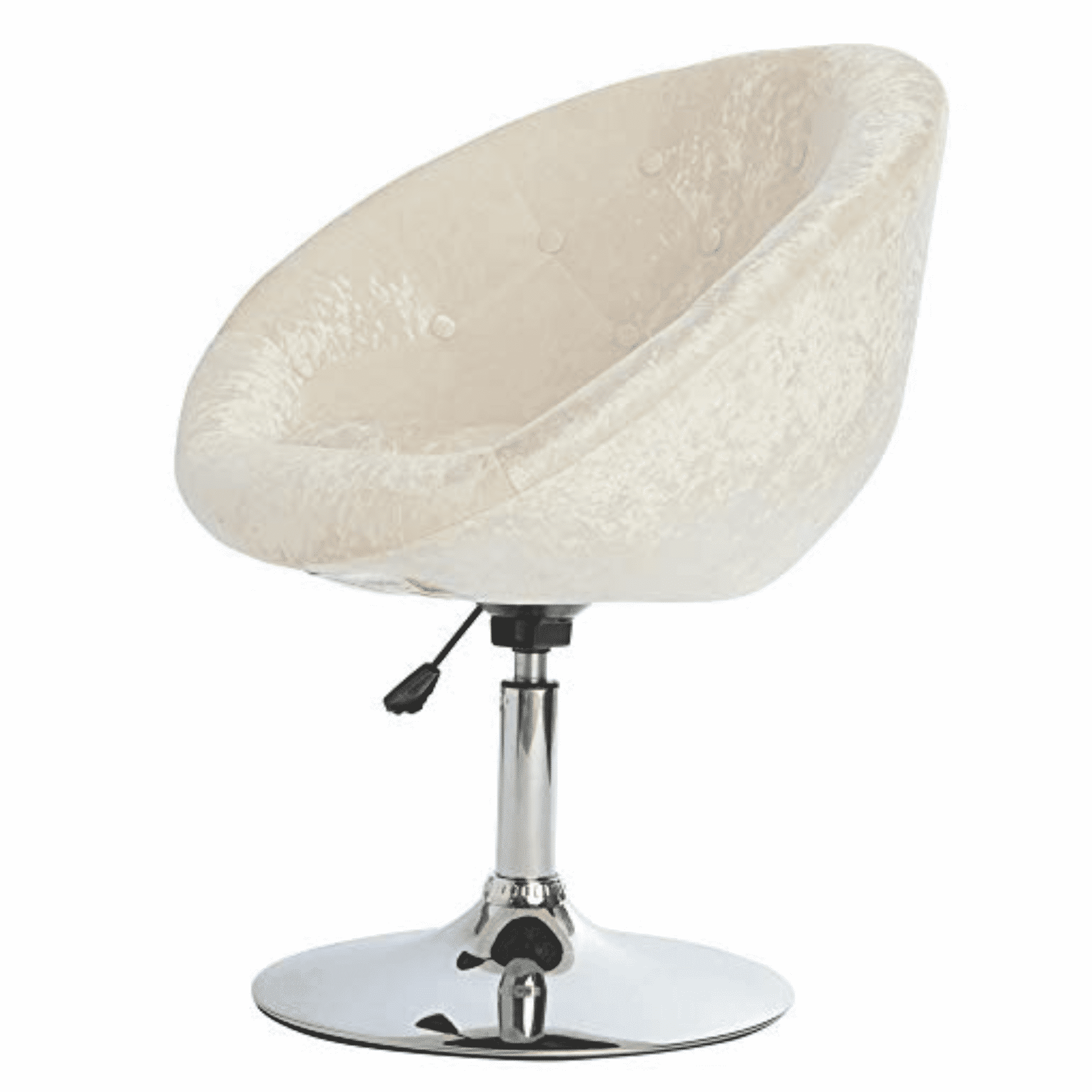 Impressions Vanity Antoinette Tufted Vanity Chair with 360 Degree ...