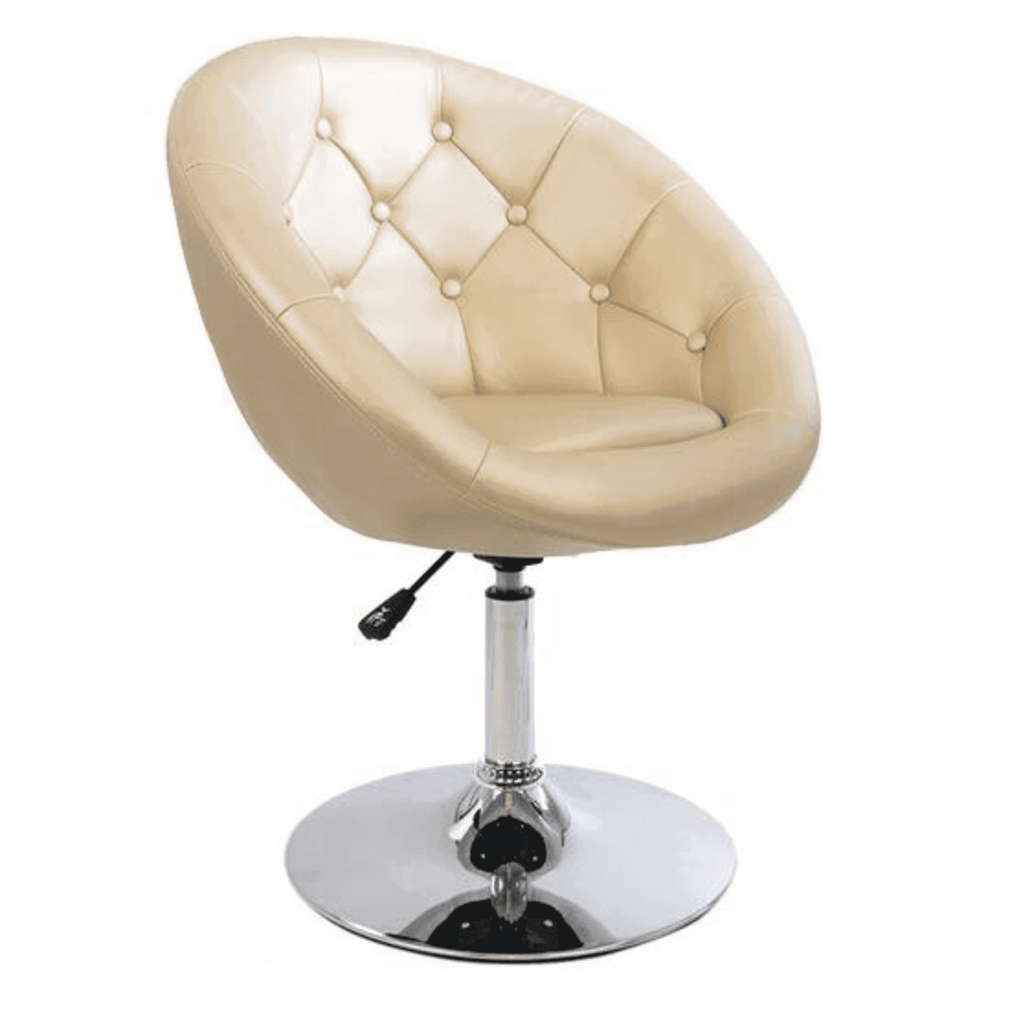 Antoinette round tufted vanity chair store