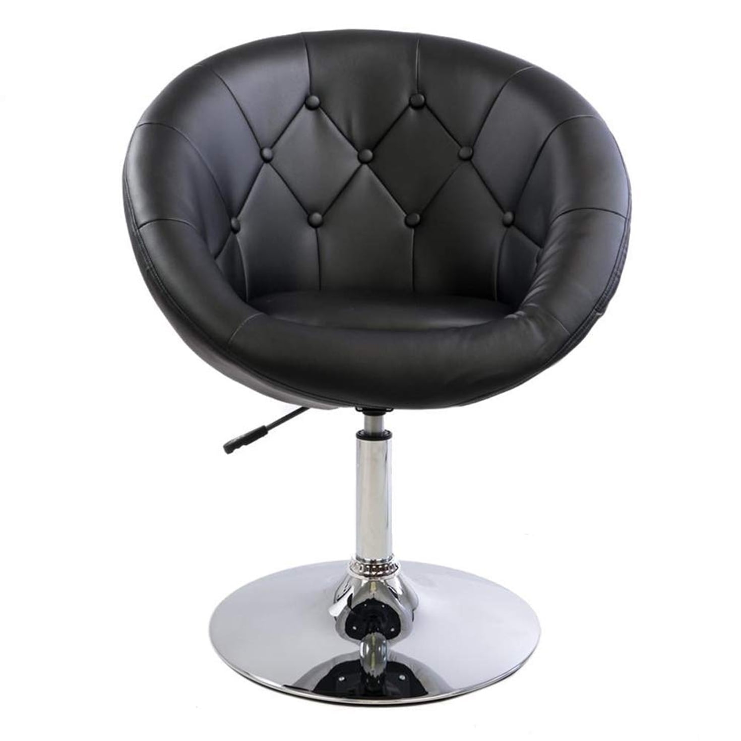 Impressions Vanity Antoinette Tufted Vanity Chair with 360 Degree ...