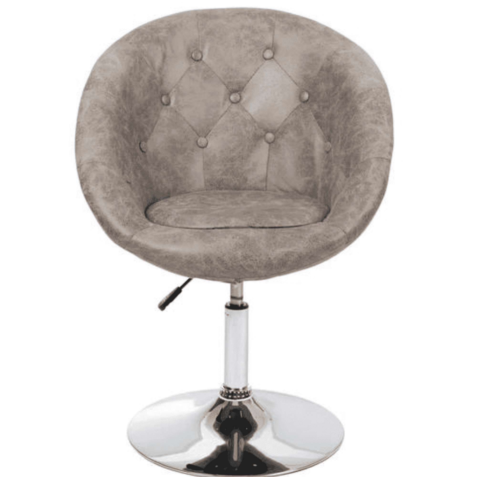 Impressions Vanity Antoinette Tufted Vanity Chair with 360 Degree ...