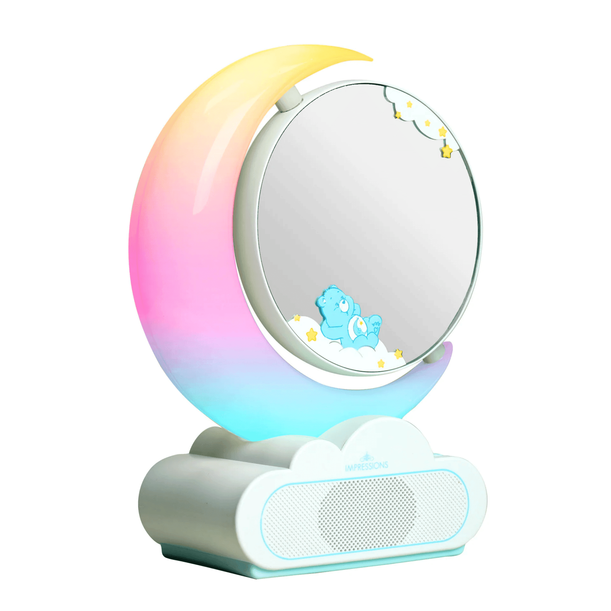 Impressions Vanity Care Bears Bedtime Moon Lamp Makeup Mirror with 7X ...