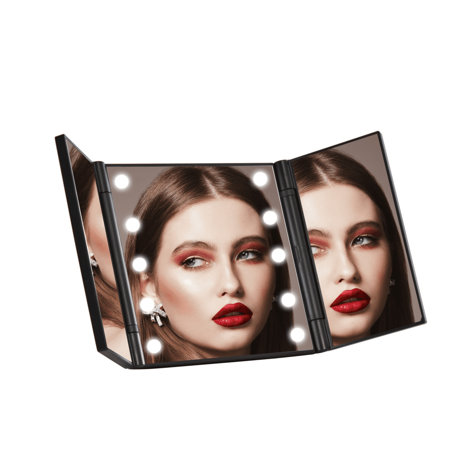 Impressions Vanity Compact Mirror, Nova Wireless Charging Trifold ...