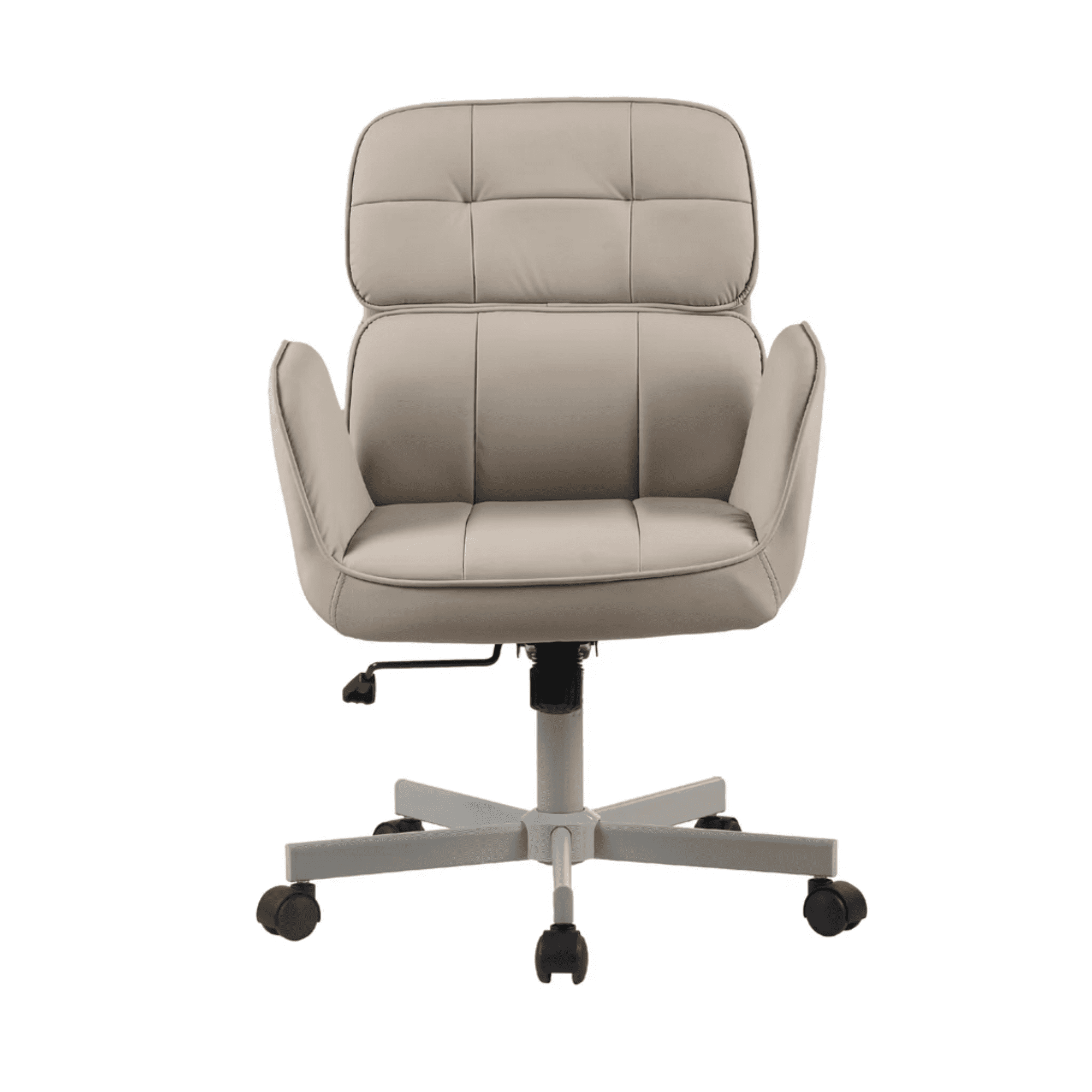 Impressions Vanity Cristy Swivel Vanity Chair with Back,Padded Arm Rest ...