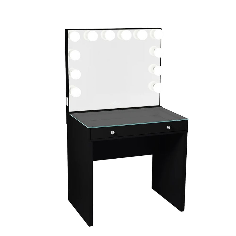 Impressions Vanity SlayStation Mini Dressing Table with Drawers and ...
