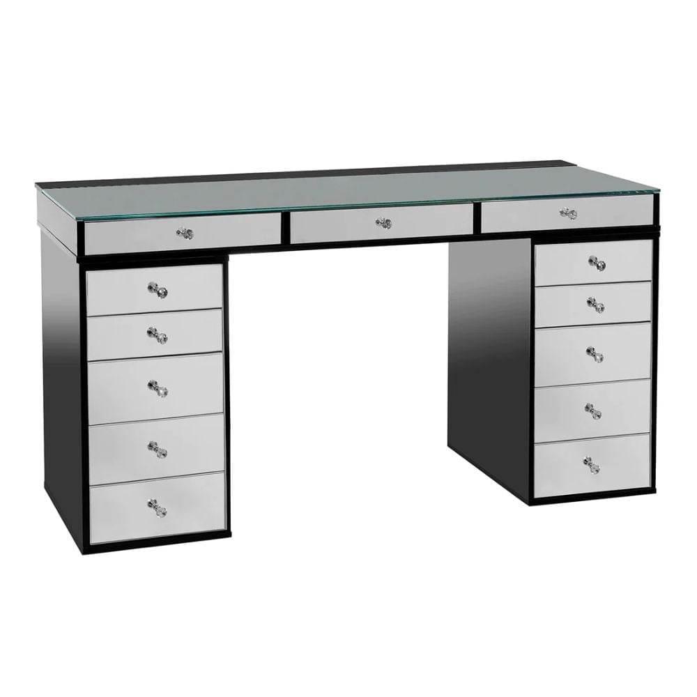 Impressions Vanity SlayStation Pro 2.0 Mirrored Tabletop with Drawer ...