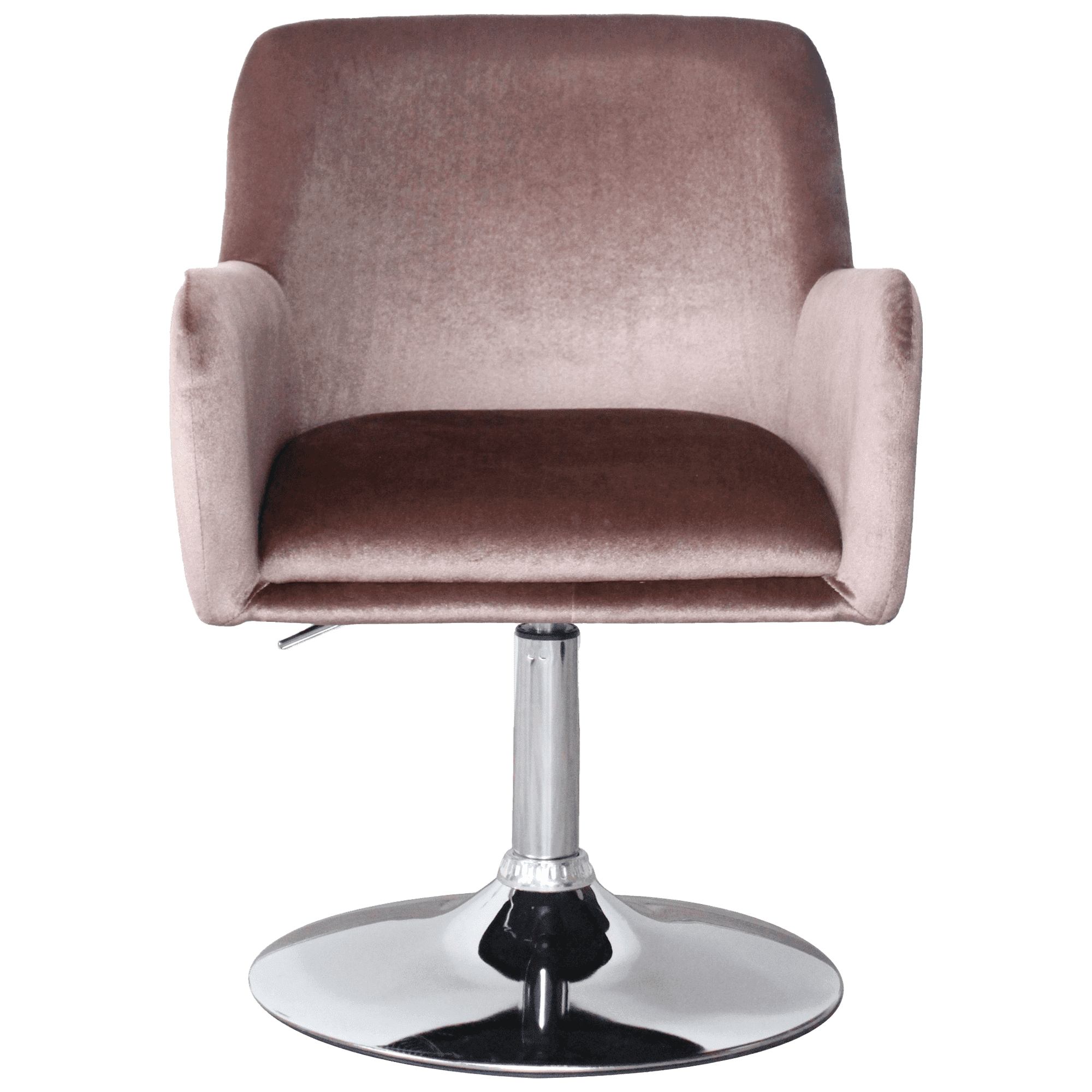Impressions Vanity Fiona Side Pleated Swivel Makeup Vanity Chair for ...