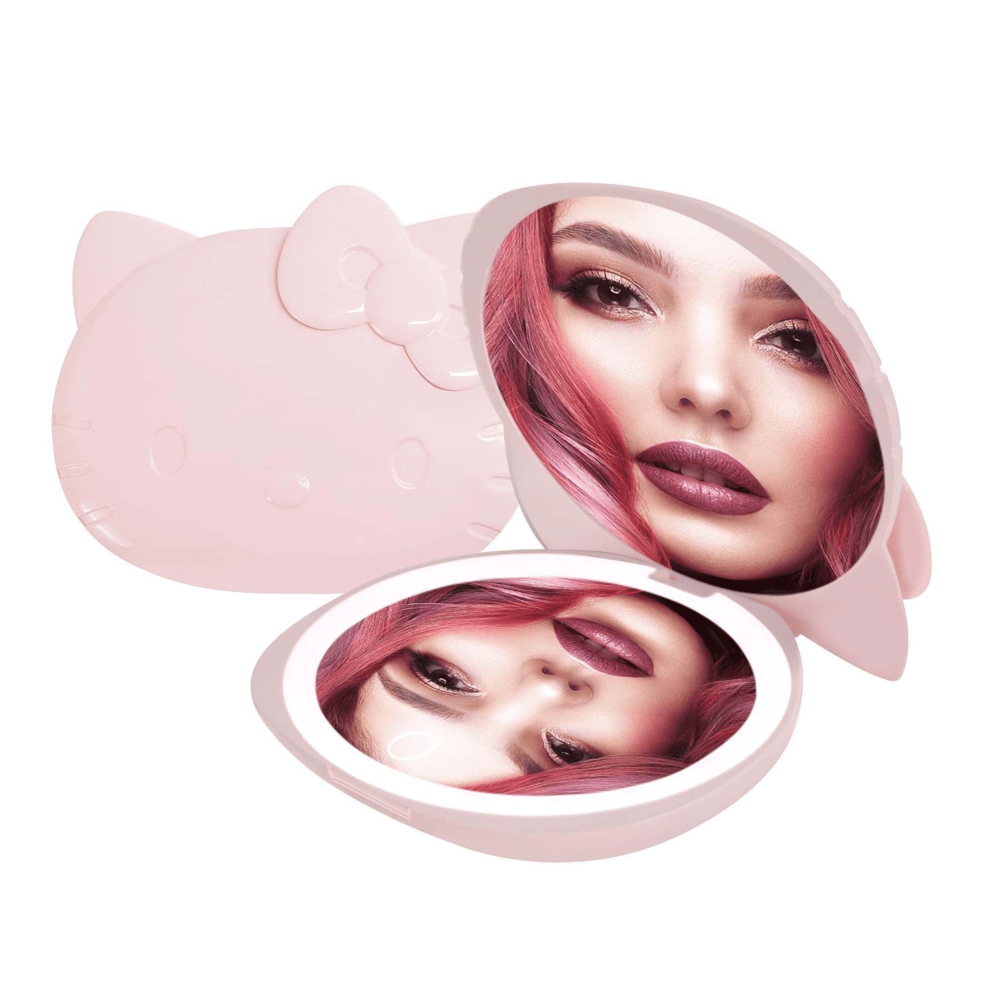 Impressions Vanity Hello Kitty Kawaii Compact Mirror, Travel Makeup ...
