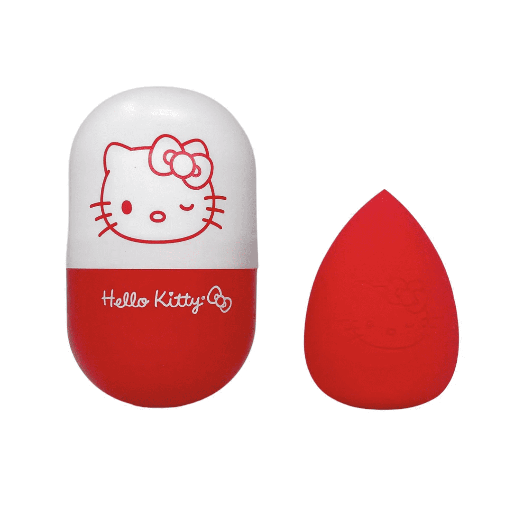 Impressions Vanity Hello Kitty Makeup Sponge Case and Blending Sponge ...