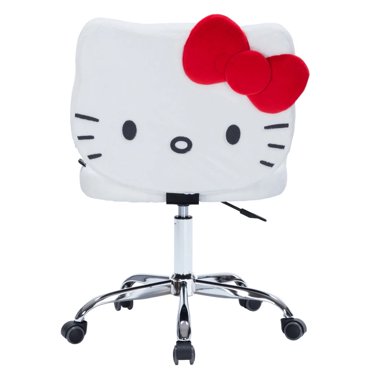 Impressions Vanity My Melody Swivel Chair, Adjustable Height, Plush ...