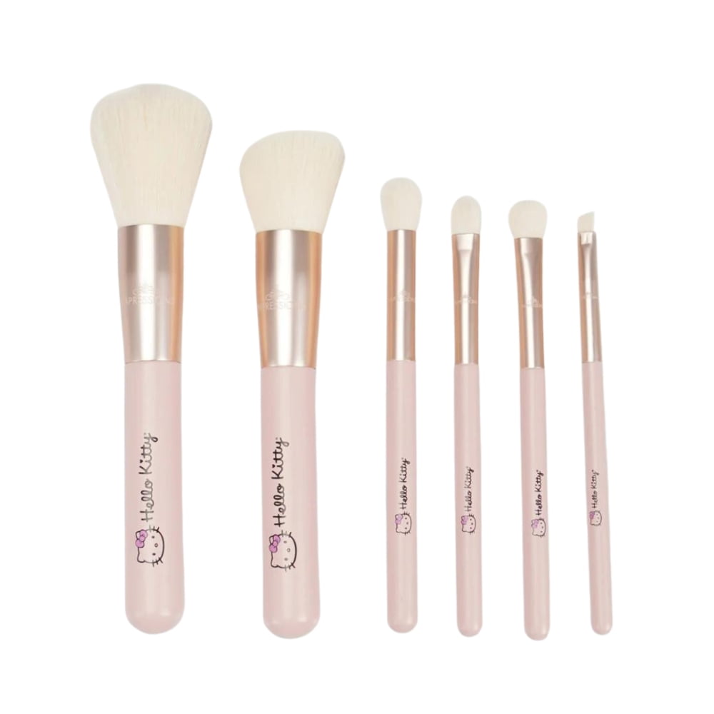 Impressions Vanity Hello Kitty The Core 6 Pcs Makeup Brush set, Super ...