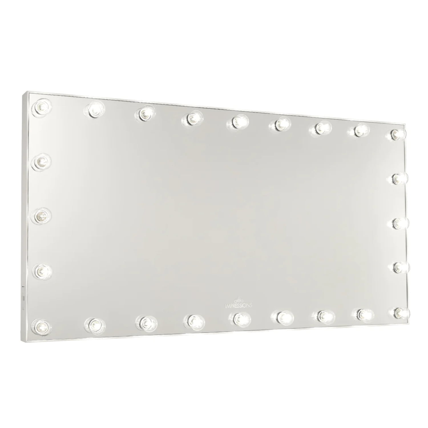 Impressions Vanity Hollywood Glow Panorama Extra Wide Vanity Mirror ...