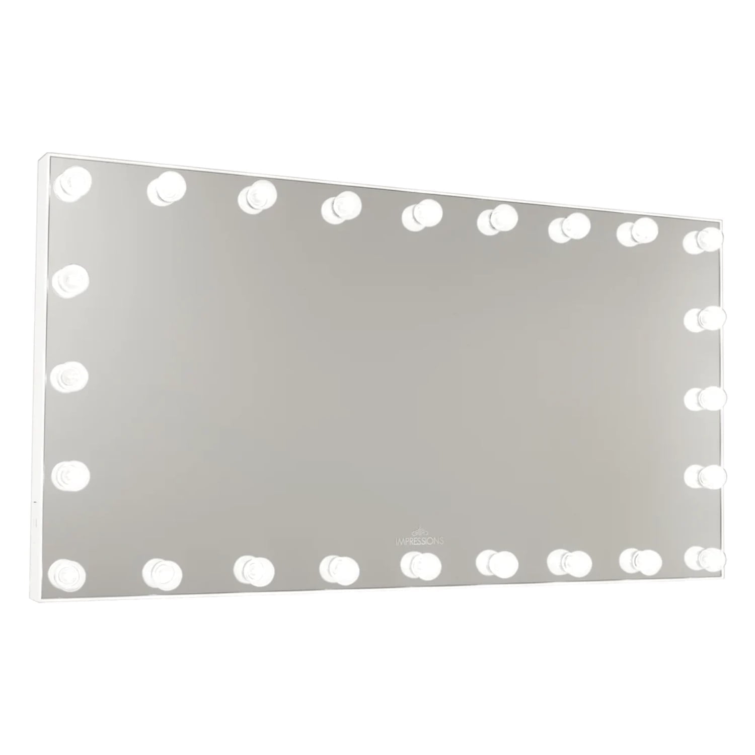 Impressions Vanity Hollywood Glow Panorama Extra Wide Vanity Mirror ...