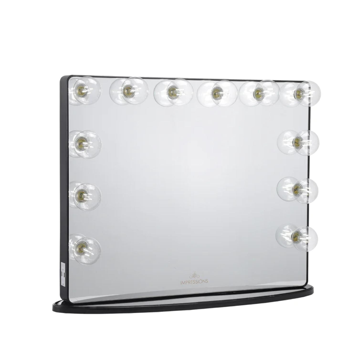 Impressions Vanity Hollywood Glow Plus 2.0 Vanity Mirror with Lights ...