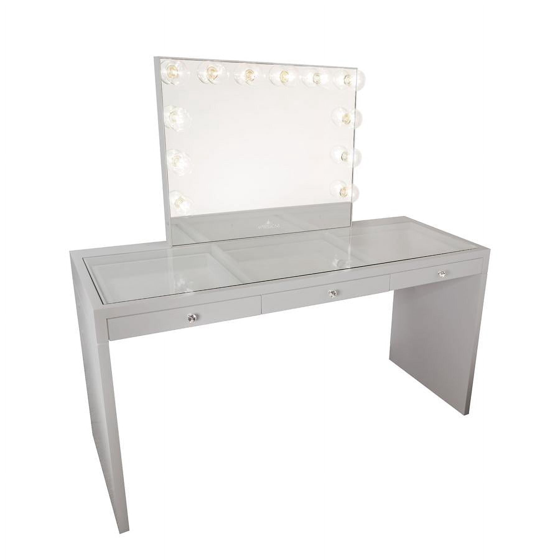 Impressions Vanity Hollywood Glow Plus Makeup Vanity Mirror and ...