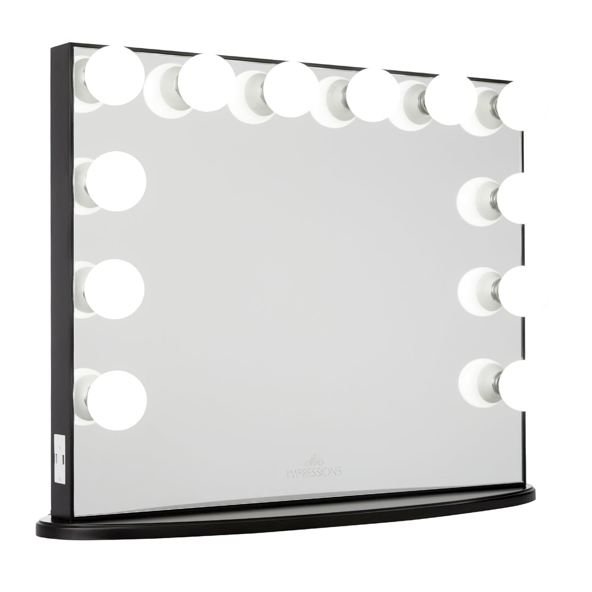 Impressions Vanity Hollywood Glow Plus Vanity Mirror with Lights and ...
