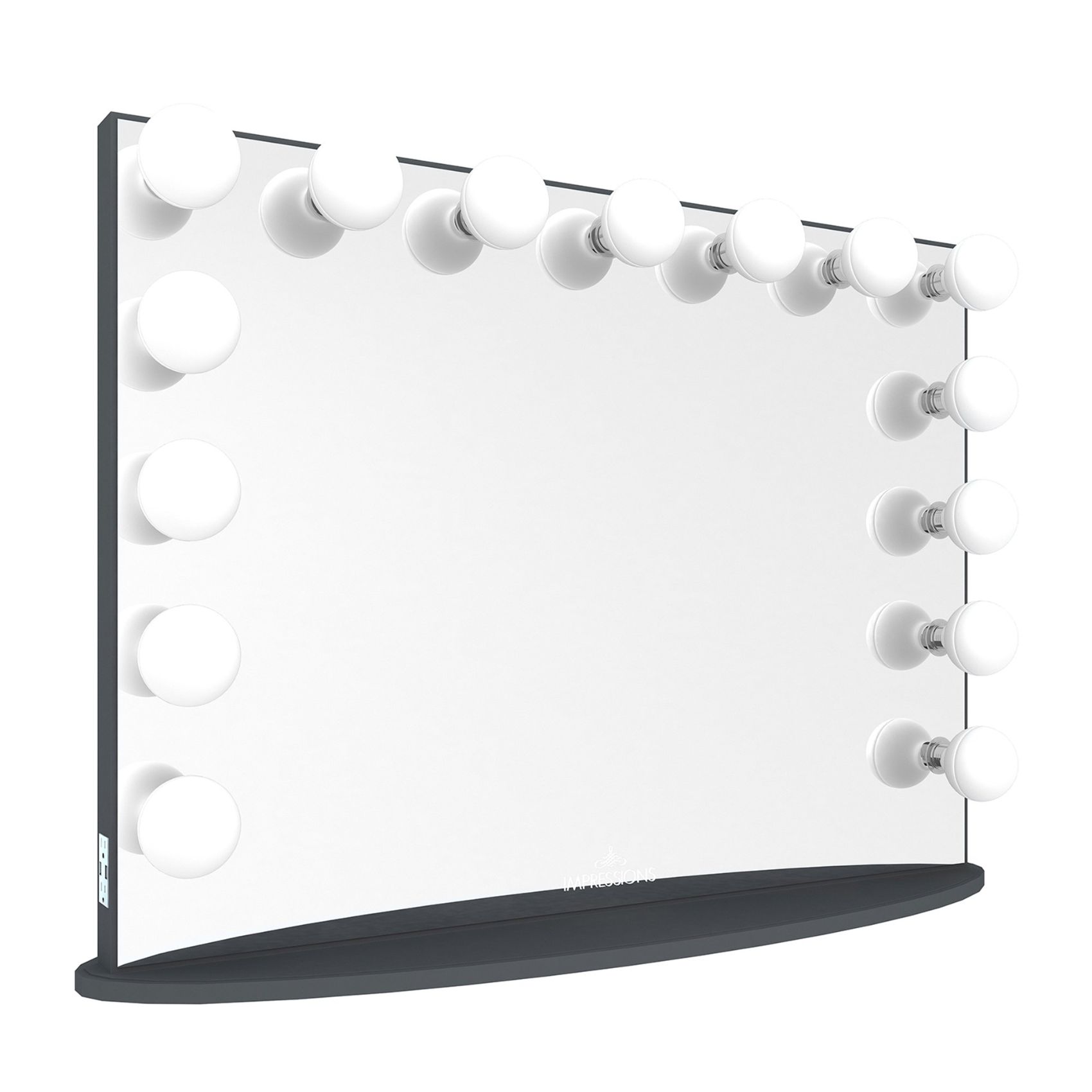 Onyx Professional LED Pro Freestanding Makeup Vanity Mirror, White ...