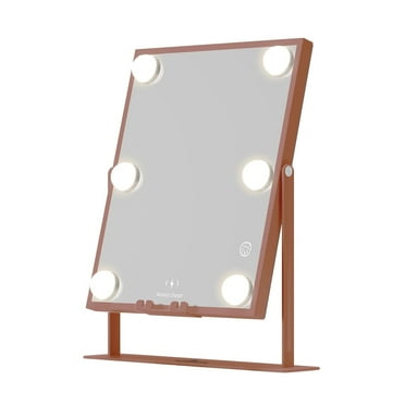 Impressions Vanity Trifold LED Tri Tone Makeup Mirror,360 degree Tilt ...