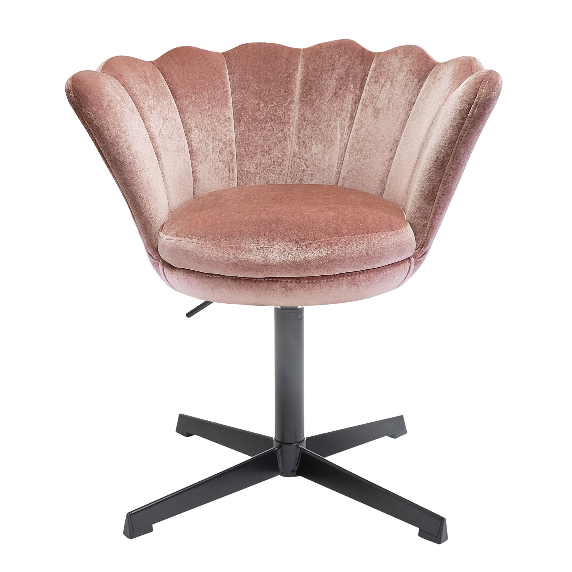 Impressions Vanity Melissa Swivel Modern Makeup Chair with 360 Degree ...