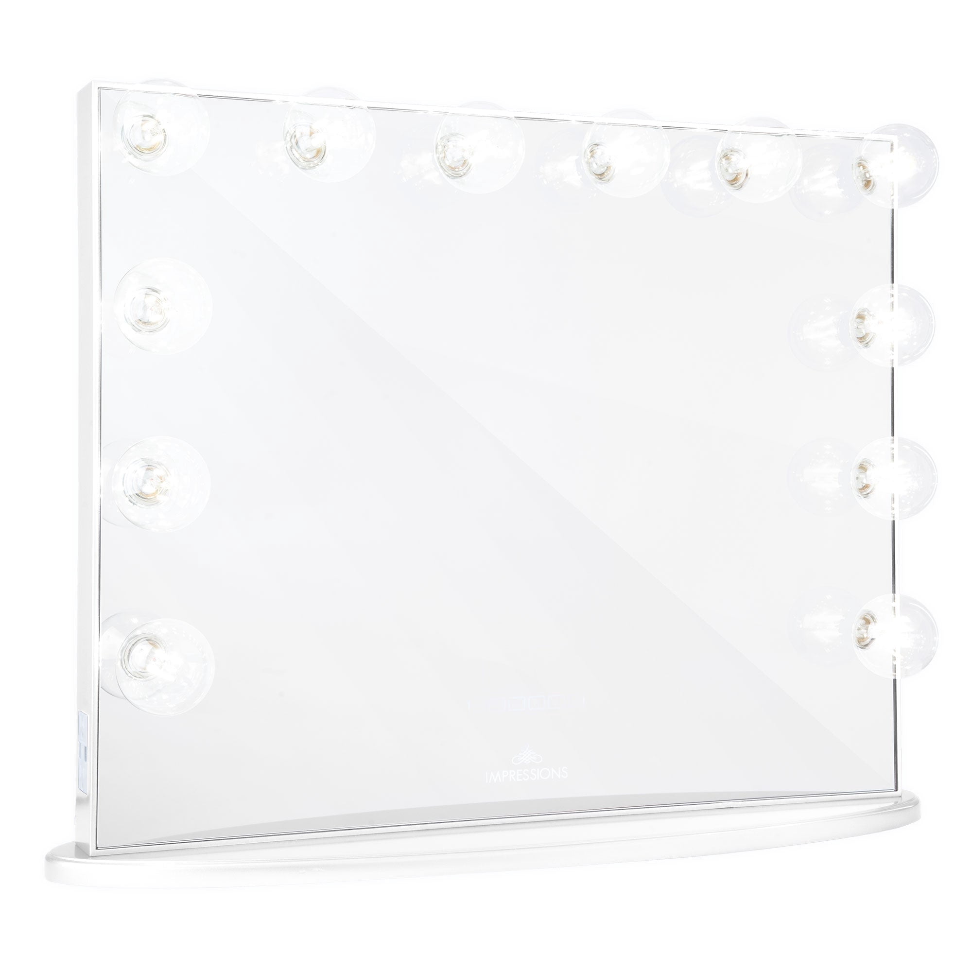 Impressions Vanity Hollywood Glow Plus Vanity Mirror with Lights and ...