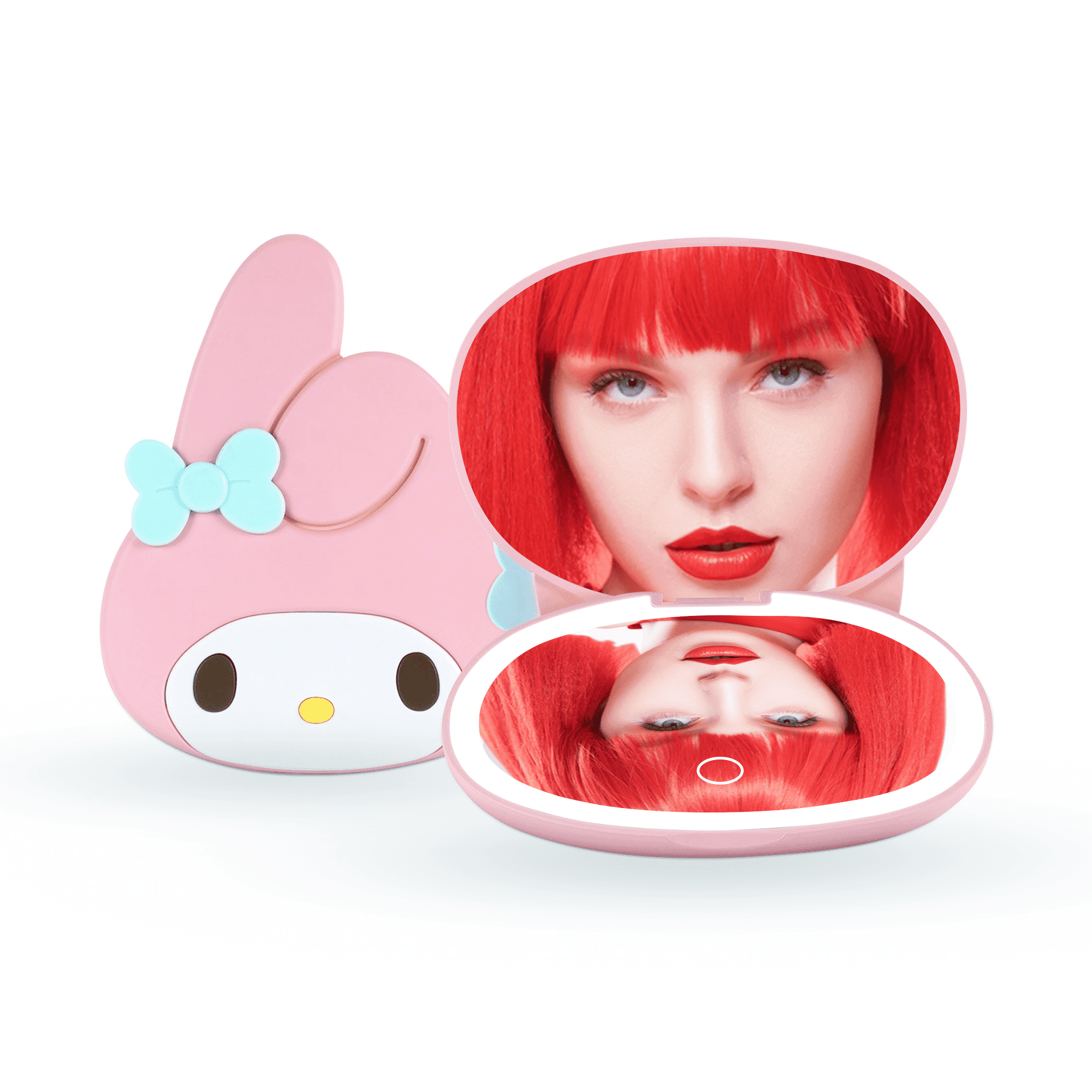 Impressions Vanity My Melody Lighted Compact Mirror with 3X ...