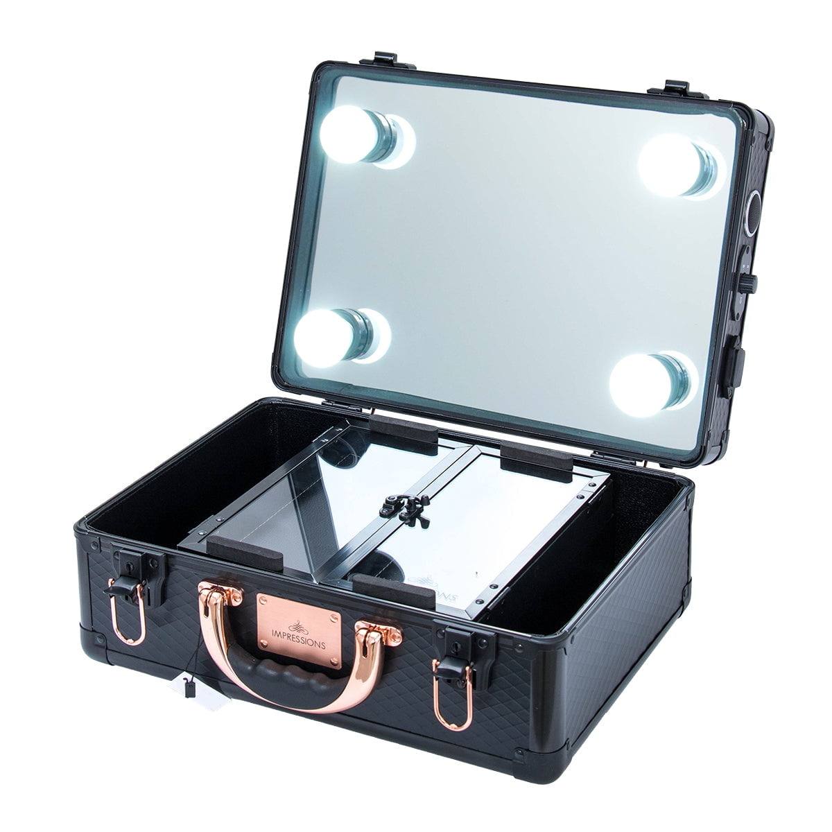Impressions Vanity SlayCase 3.0 Vanity Travel Case with Lighted Mirror ...
