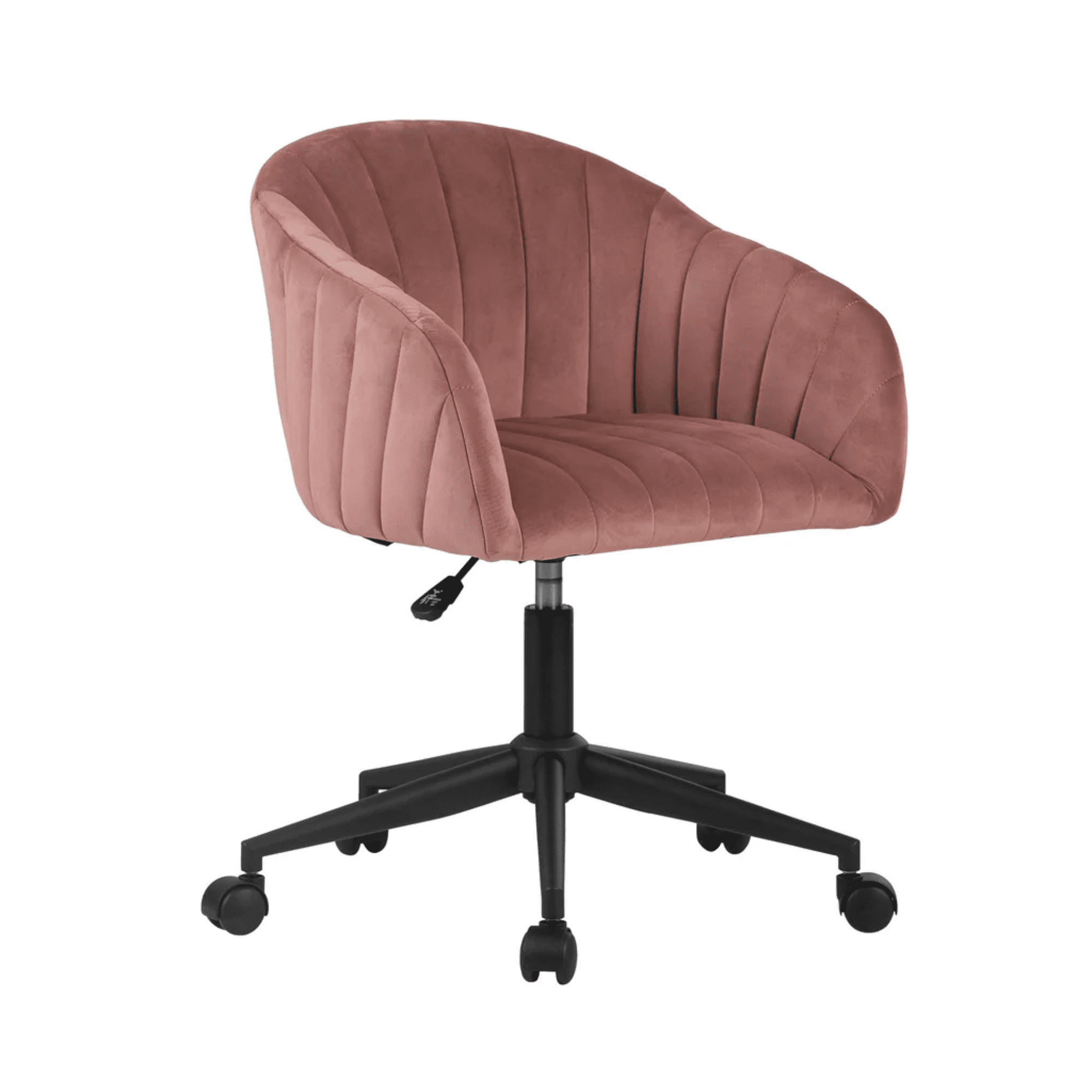 Impressions Vanity Taylor 360 Degree Swivel Vanity Chair with Wheels ...