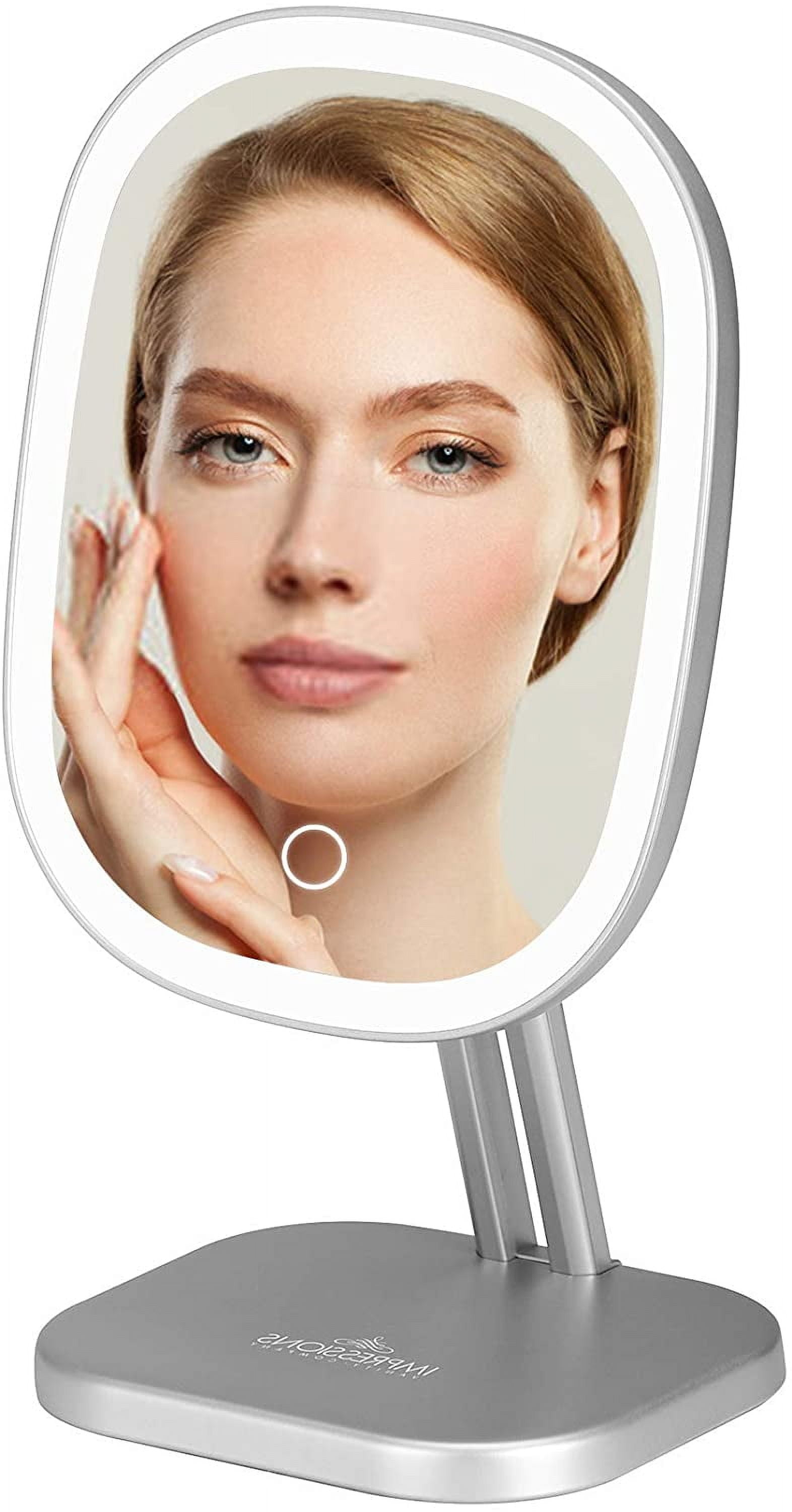 Impressions Vanity Touch Highlight Lighted Makeup Mirror, Vanity Mirror ...