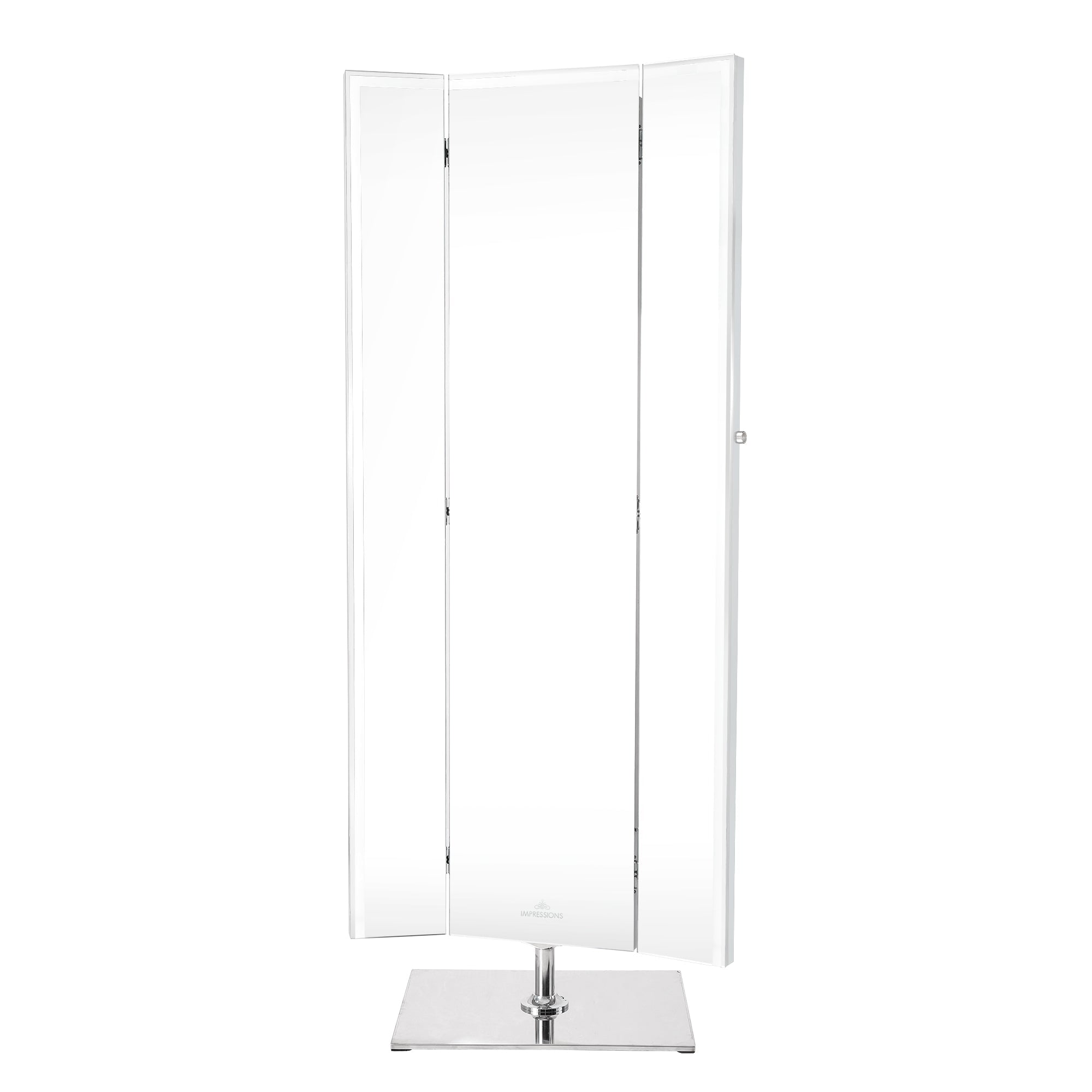 Impressions Vanity Trifecta Full Length Lighted Makeup Mirror with 180 ...