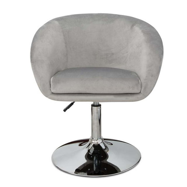 Impressions Vanity Valerie Vanity Chair with 360 Degree Seat Swivel ...