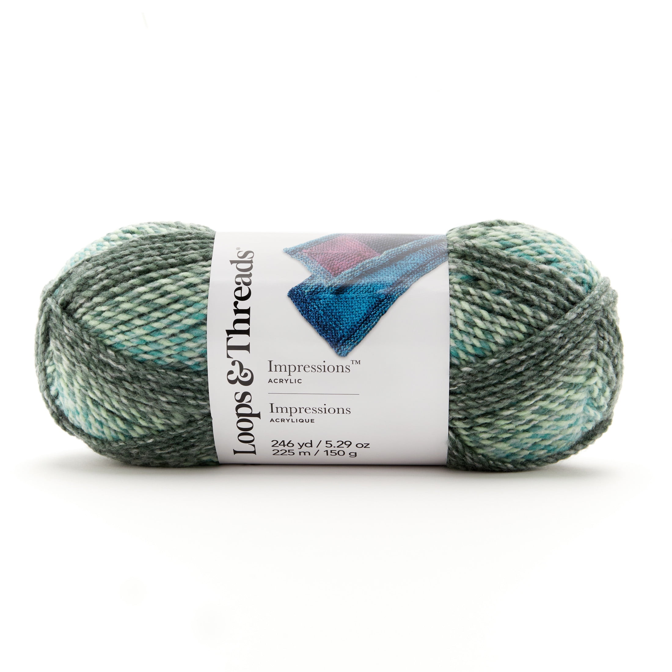 Impressions Yarn by Loops & Threads - Yarn for Knitting - Crochet ...