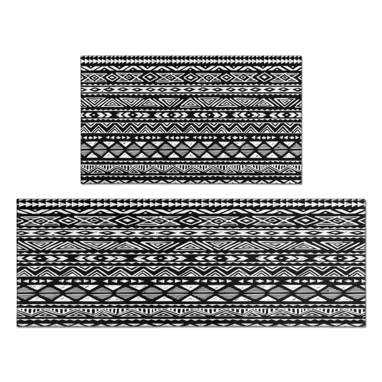 Impressive Farmhouse Moroccan Throw Rug - Non-Slip, Soft, Low-Pile ...