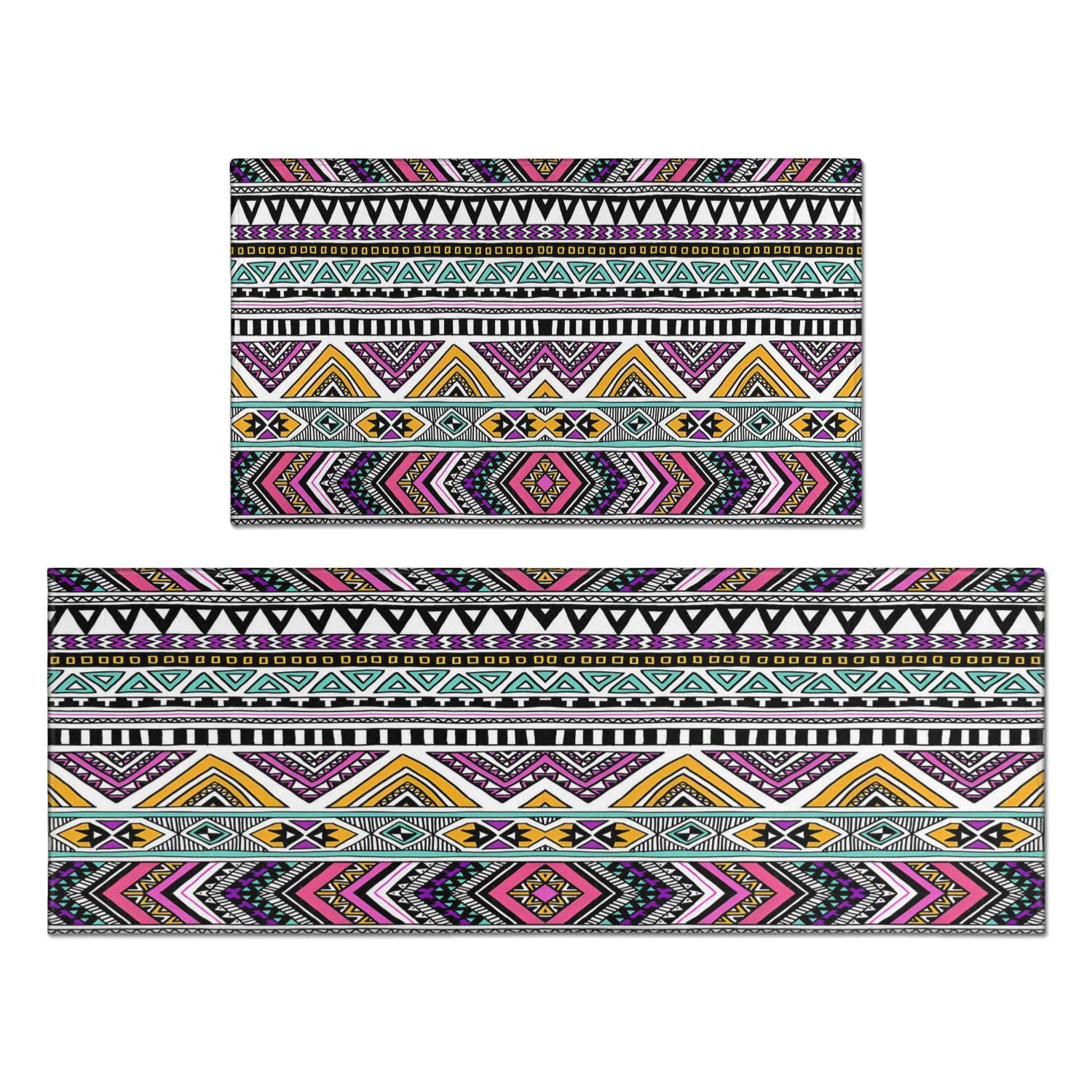 Impressive Farmhouse Moroccan Throw Rug - Non-Slip, Soft, Low-Pile ...