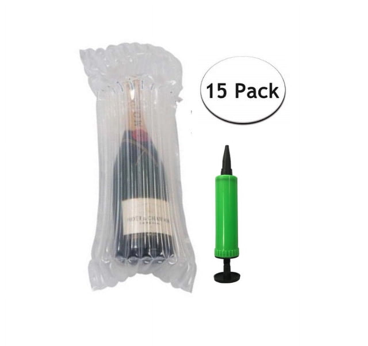 Impressive Wine Bottle Protector - Inflatable Air Column Bag Set-15 ...