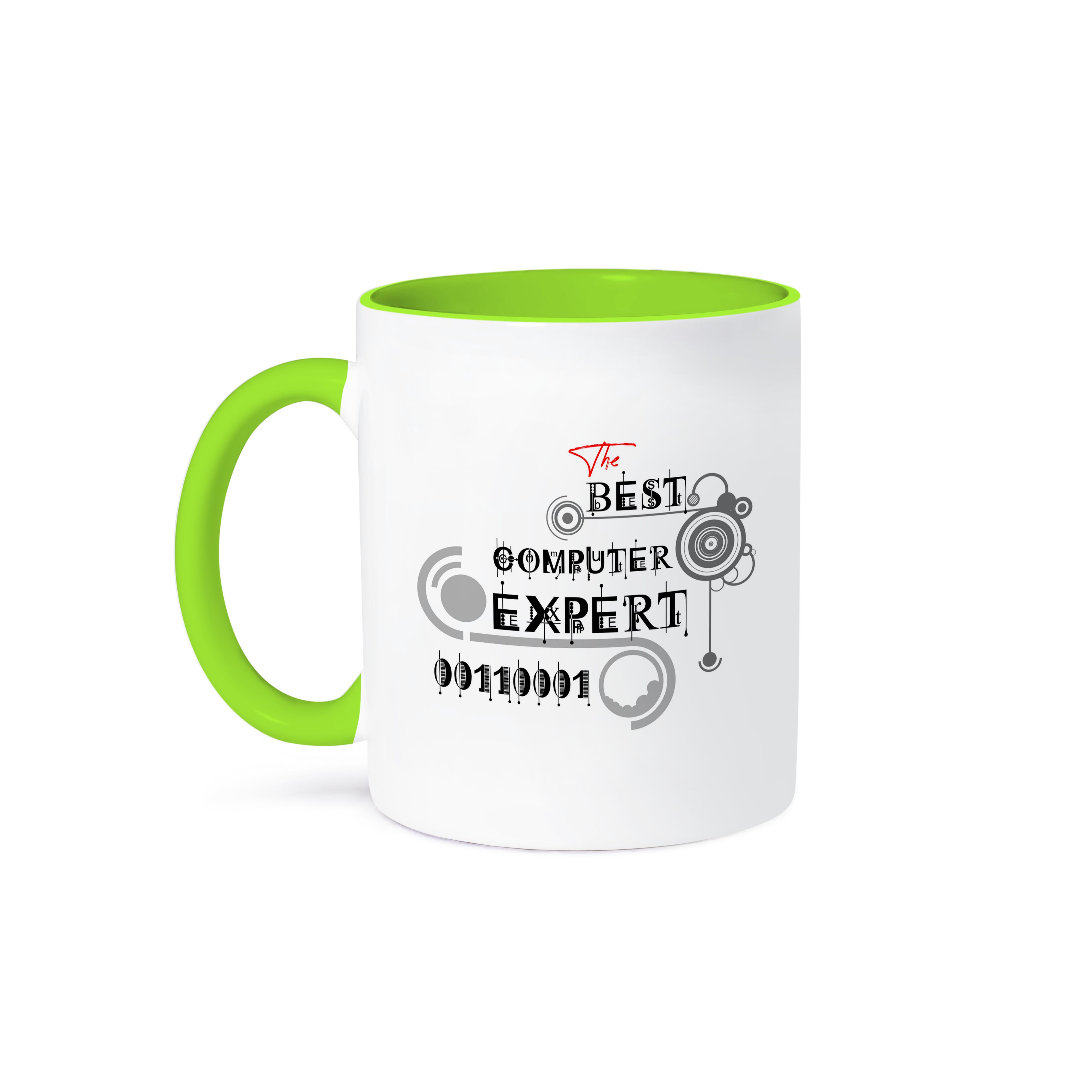 3dRose, Impressive text The Best Computer Expert, geometry shapes on ...