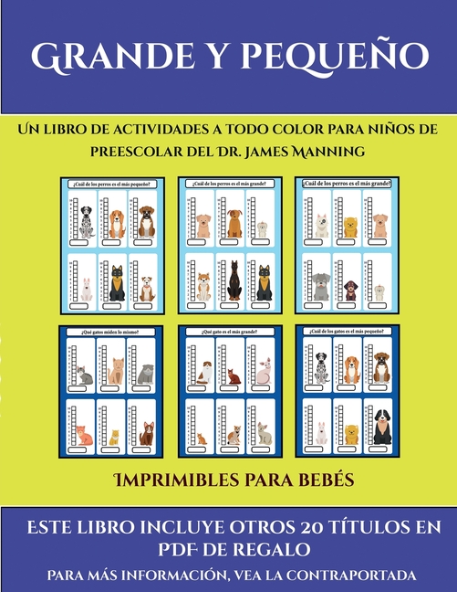 Imprimibles para beb?s (Grande y peque?o): Este libro contiene 30 ...
