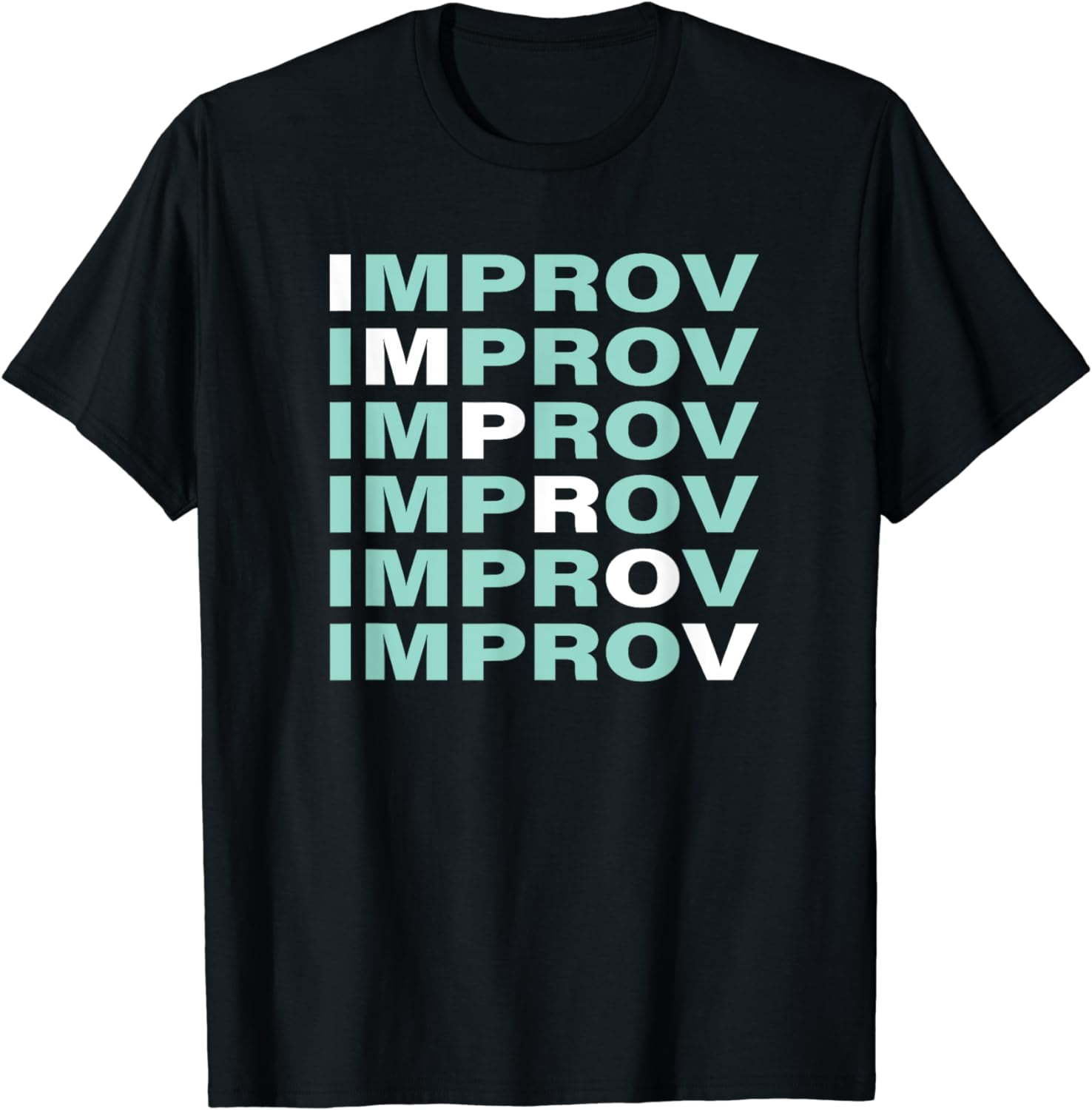 Improv Funny Comic, Comedian, Improvisation T-Shirt - Walmart.com