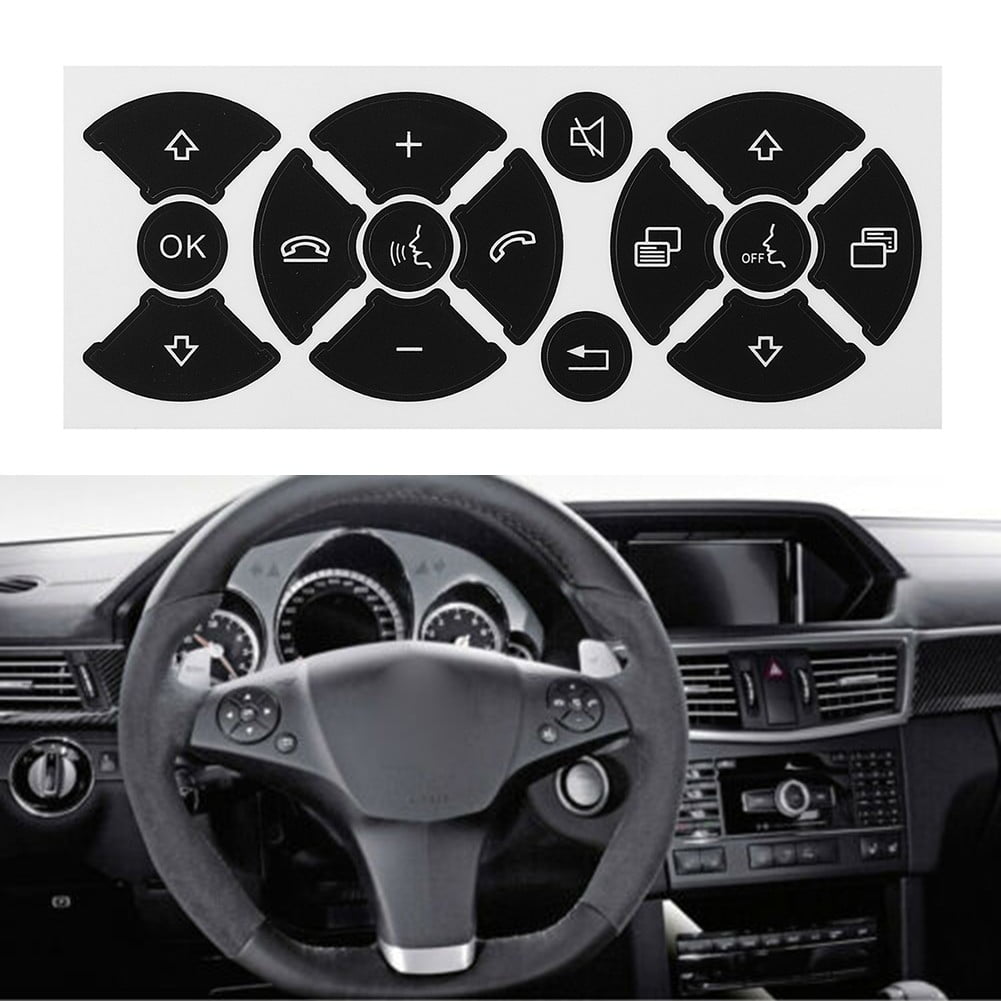 Improve Functionality With Steering Wheel Switch Button Repair Stickers ...