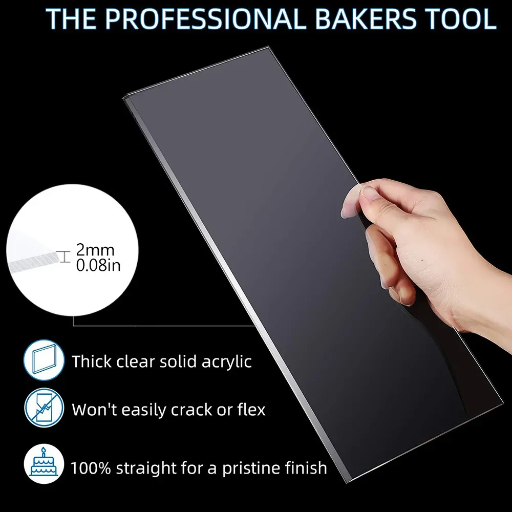 Improve Your Cake Decorating Abilities with Long Clear Acrylic Cake ...